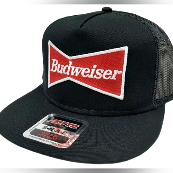Handmade | Accessories | Budweiser Beer Retro Vintage Style Patch ...